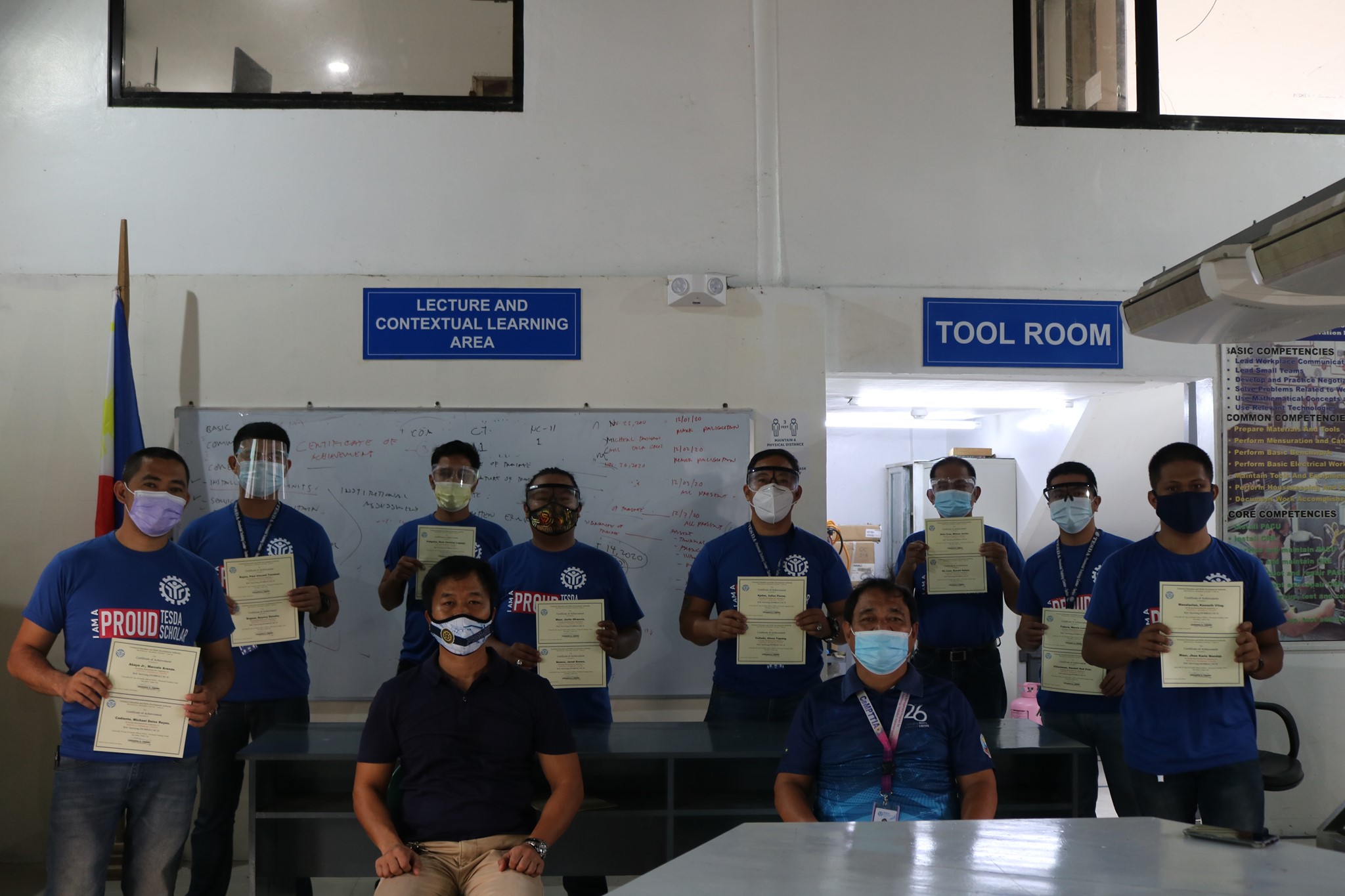 Congratulations! RAC Servicing NC II Trainees – TESDA PTC-Tarlac